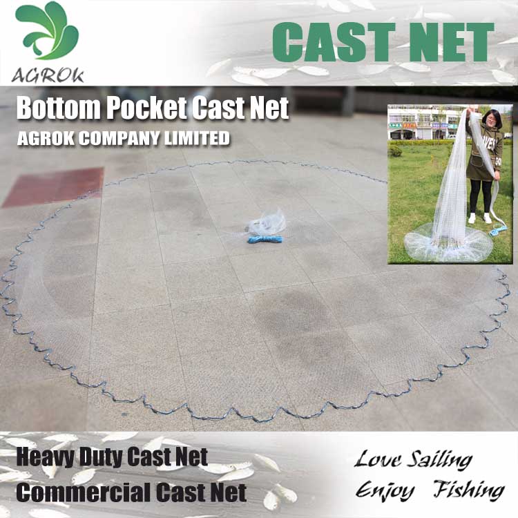 Big Size Bottom Pocket Cast Net