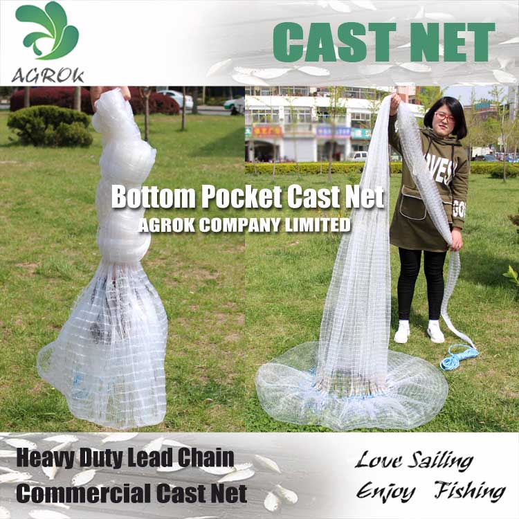 Big Size Bottom Pocket Cast Net