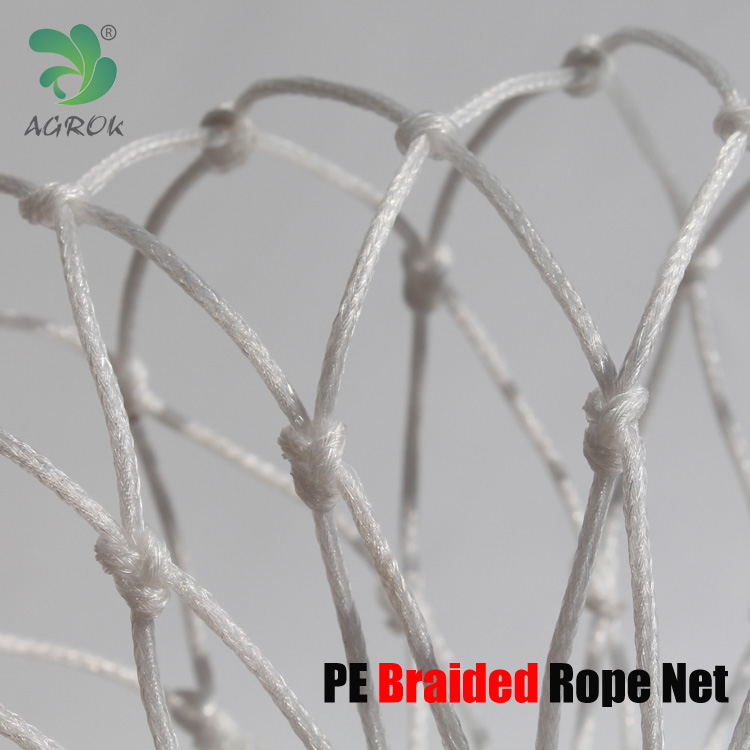 PE Braided Net Knotted Braided Rope Net